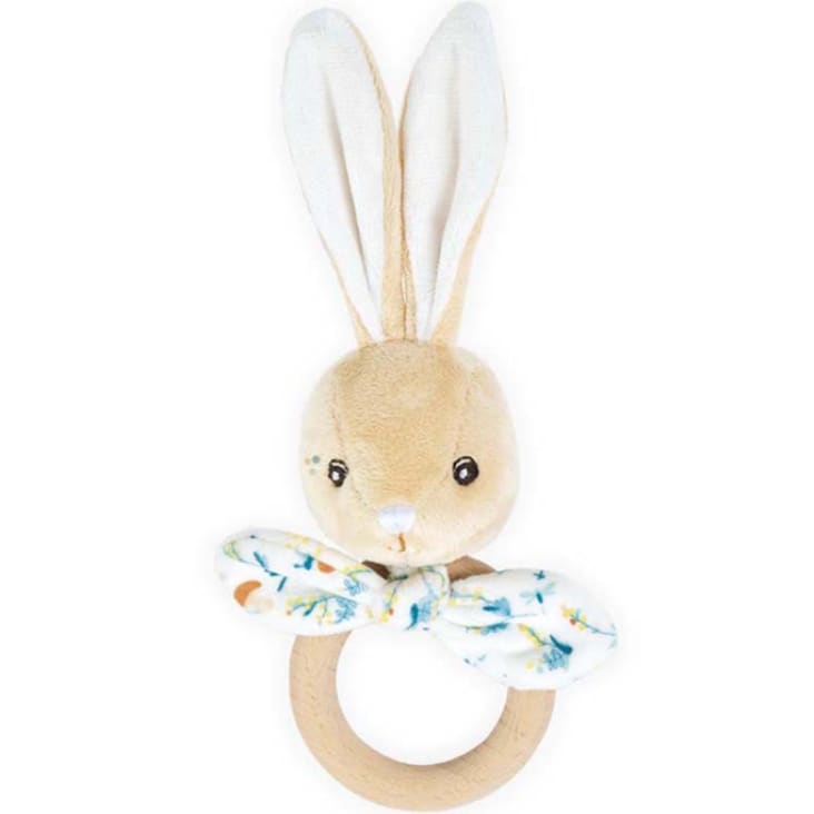 Anneau de dentition en bois lapin Justin Les Fripons | Maisons du Monde