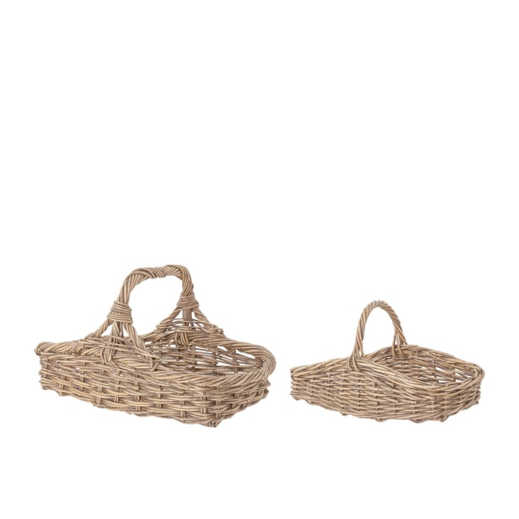 Set de 2 cestas arurog beige Them | Maisons du Monde