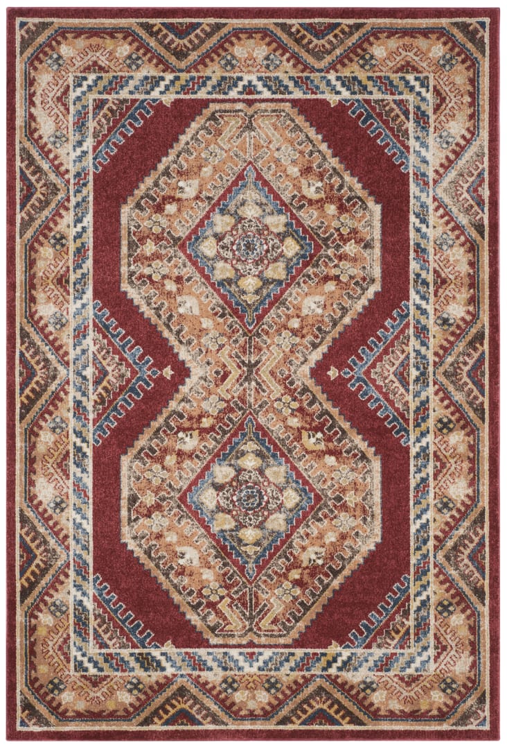 Tapis Rouge 201 X 274 cm Bijar | Maisons du Monde
