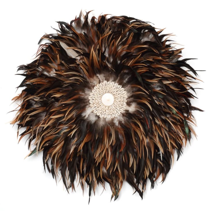 Decorazione murale di piume e conchiglie Sales | Maisons du Monde