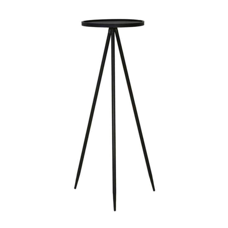 Pilier gris métal ø35cm Envira | Maisons du Monde