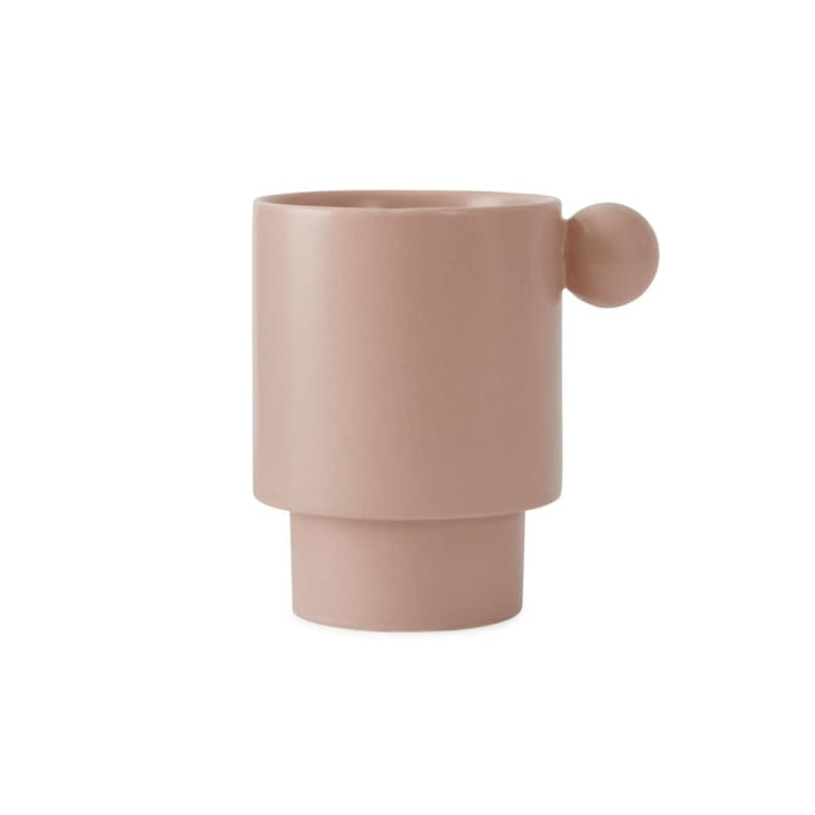Tasse rose en porcelaine Ø7,5xH10cm Inka | Maisons du Monde