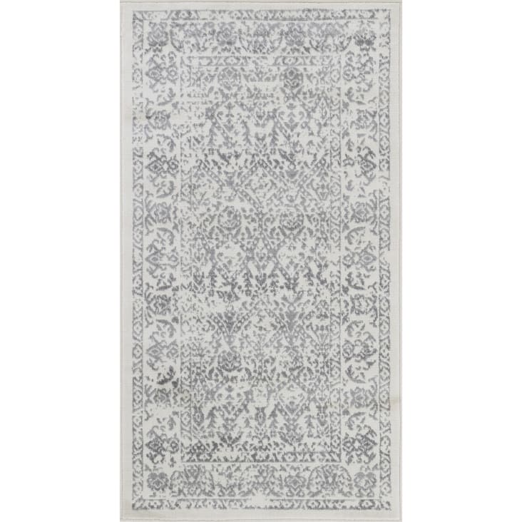 Vintage Orientalischer Teppich Weiß/Grau 80x150 Margaux | Maisons du Monde