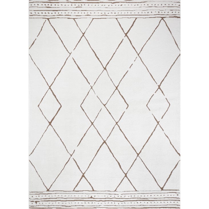 Tapis Berbère Ethnique Ivoire/Terracotta 160x213 Hannah | Maisons du Monde