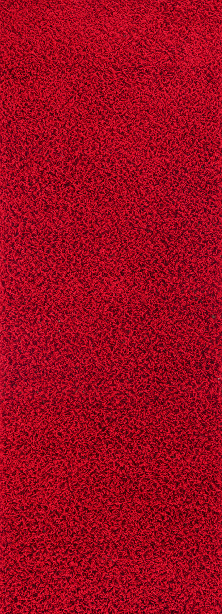 Shaggy Moderner Flurteppich Rot 80x220 LILLY | Maisons du Monde