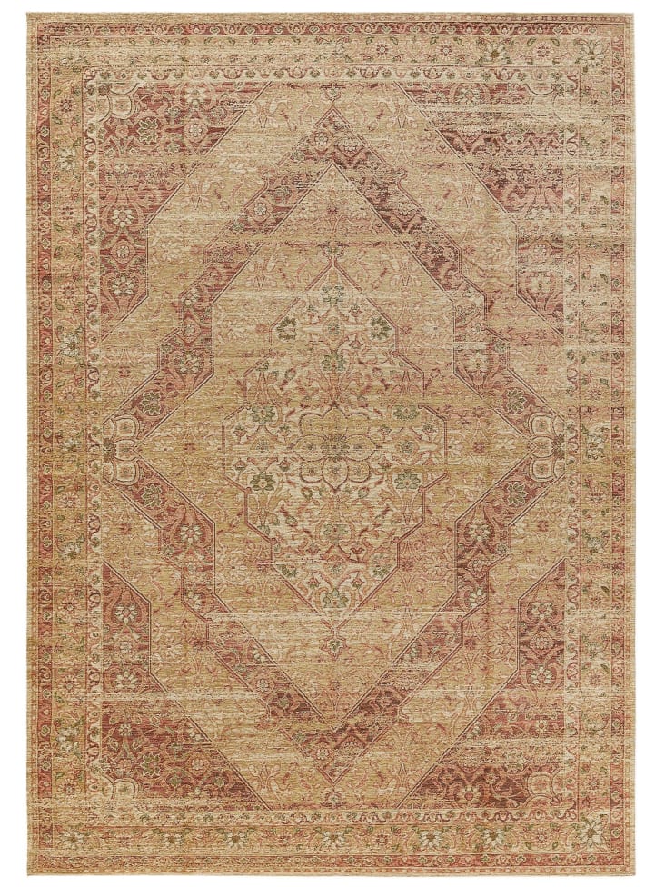 Tappeto a tessitura piatta rosa 80x165 Frencie | Maisons du Monde