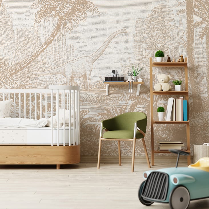 Papier peint panoramique jurassik MAIMITI | Maisons du Monde