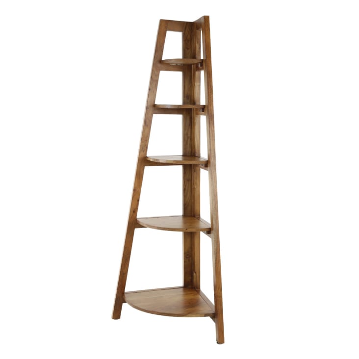 Scaffale angolare pieghevole in legno di mango Alpaga | Maisons du Monde