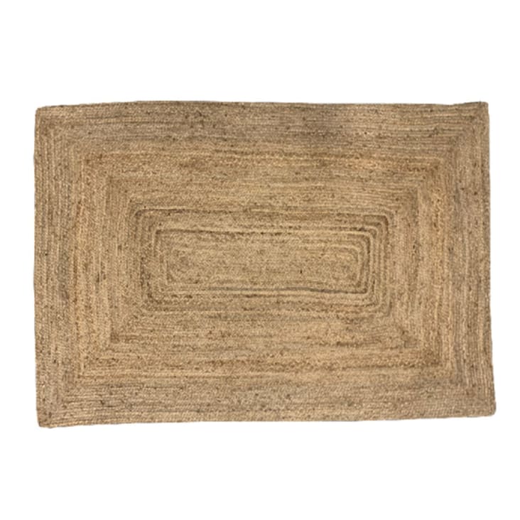 Tapis déco rectangle en jute 70x140cm Bandung | Maisons du Monde