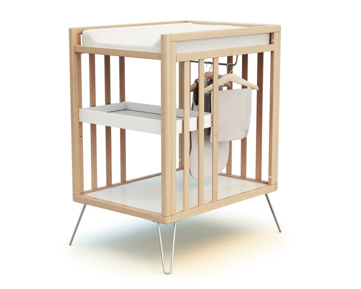 Table à langer 2 étagères en bois Acier Only | Maisons du Monde