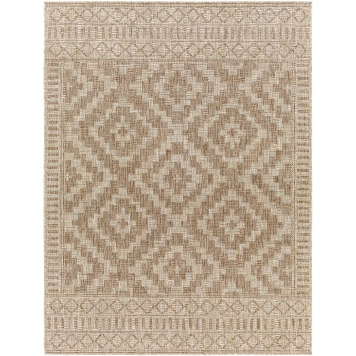 In-/Outdoor-Teppich Jute Look Beige/Elfenbein 160x213 Tricia | Maisons ...