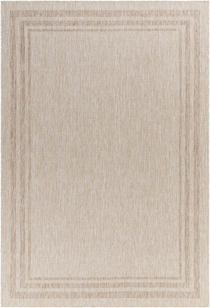 In-/Outdoor-Teppich Jute Look Beige/Elfenbein 200x275 Georgia | Maisons ...