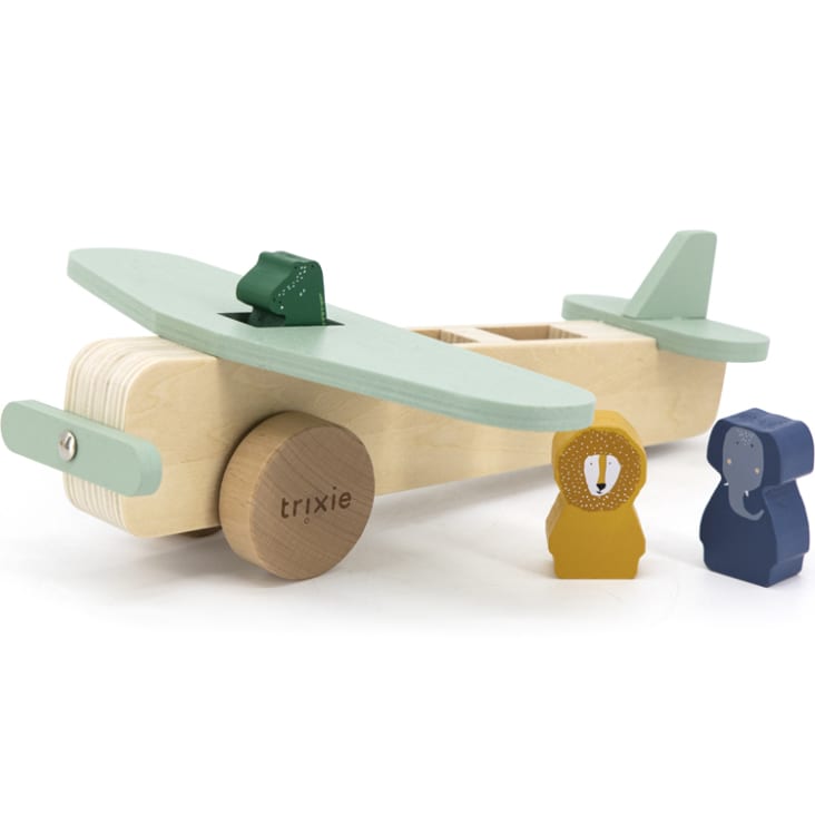 Avion des animaux en bois | Maisons du Monde