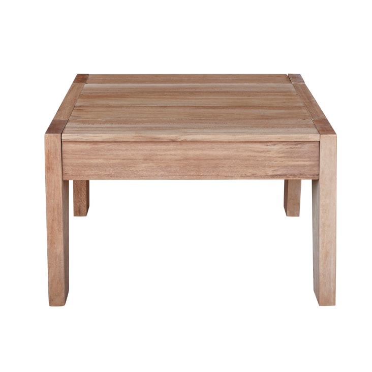 Mesa de centro de jardín de madera de teca maciza Jaya | Maisons du Monde
