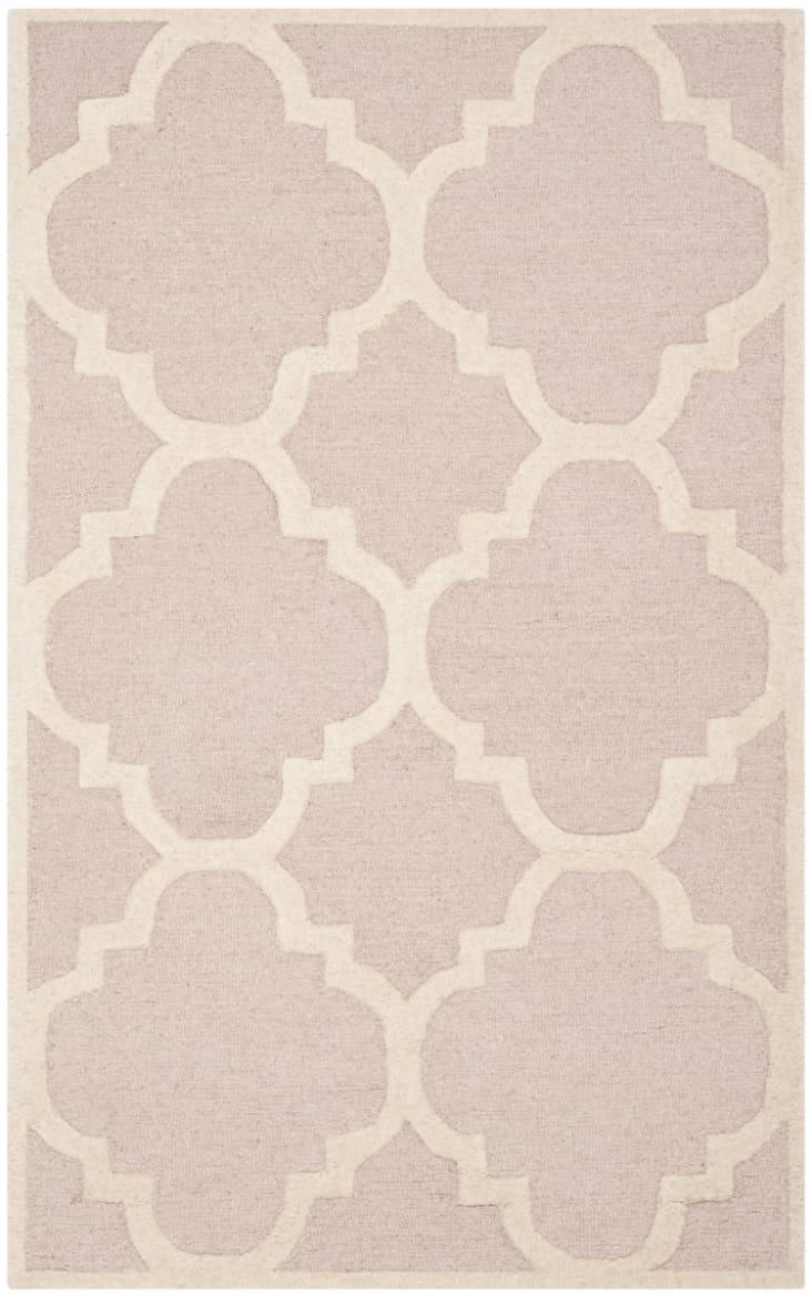 Tapis Laine Rose 61 X 91 cm Cambridge | Maisons du Monde