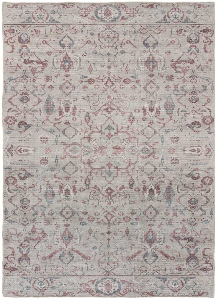 Teppich Vintage, waschbar, terrafarben, 120170 cm Mandala | Maisons du ...