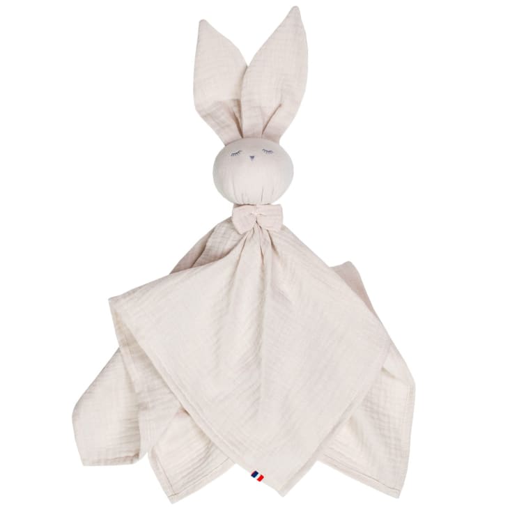 Doudou Lapin en gaze de coton Jeanne | Maisons du Monde