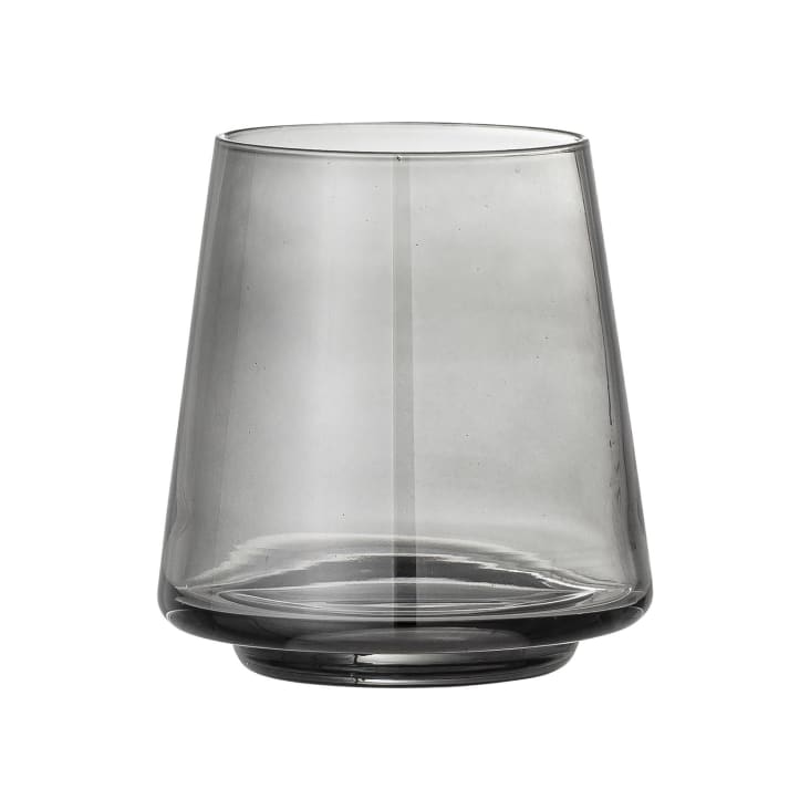 Verre à boire en verre gris Yvette | Maisons du Monde