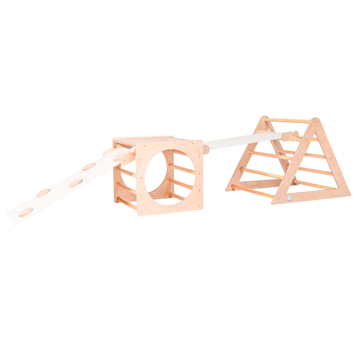 Lernspiel Pfad Pikler aus Holz, Beige Jeeg robot | Maisons du Monde