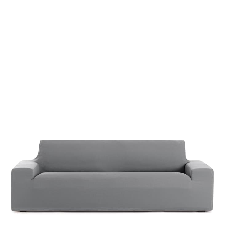 Housse de canapé 2 places extensible gris 140 170 cm Eysa | Maisons du ...