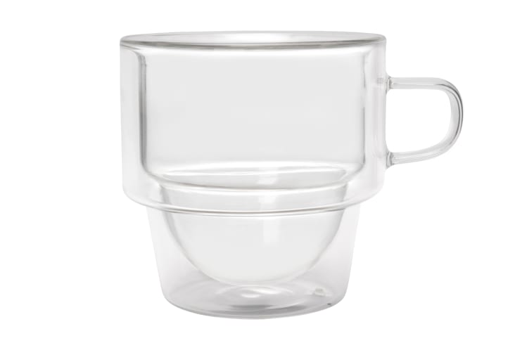 2er-Set Kaffeetassen aus Glas, doppelwandig, 18 cl OMAGIO | Maisons du Monde