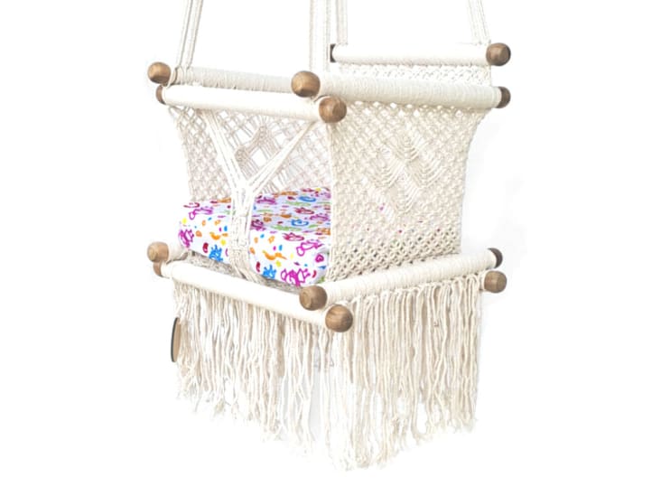 Hamaca de macramé para bebé Crudo | Maisons du Monde
