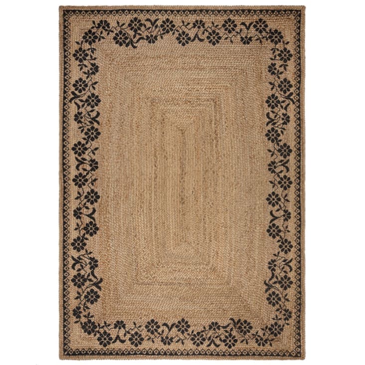 Tappeto da salotto in juta beige 160x230 cm Masie | Maisons du Monde