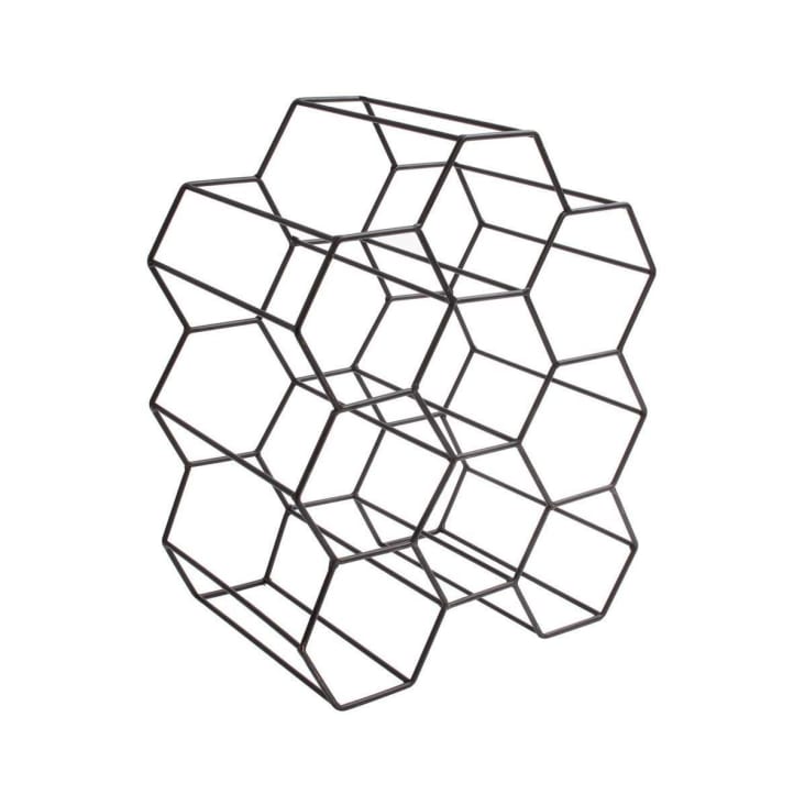 Casier à bouteilles filaire nid d'abeille | Maisons du Monde