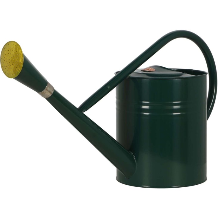 Arrosoir en métal vert 7 l | Maisons du Monde