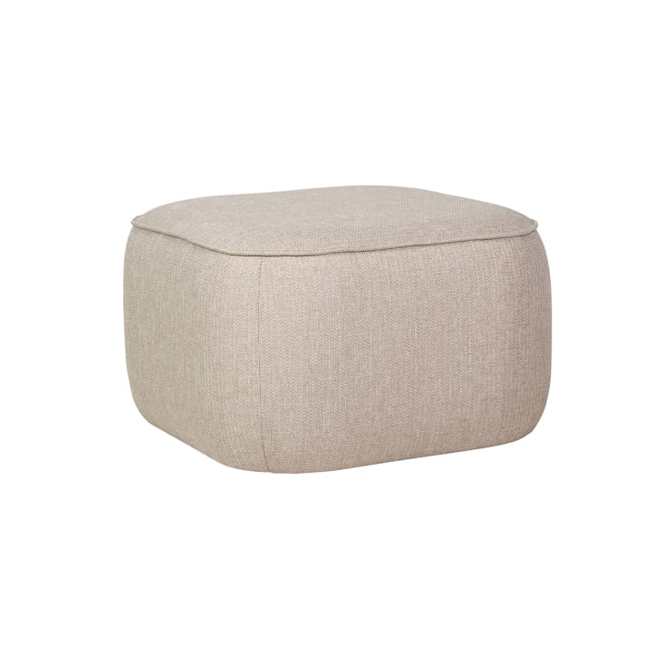 Puf beige Cube | Maisons du Monde