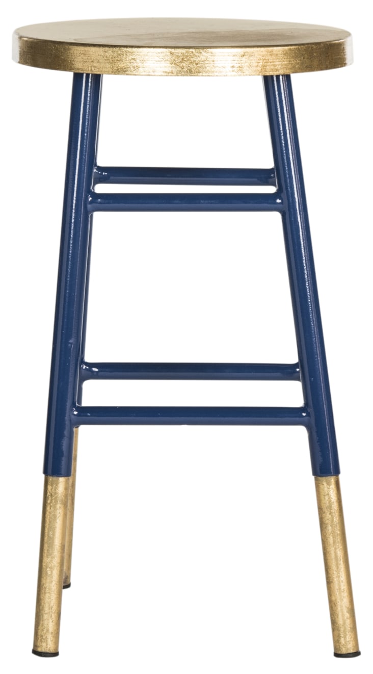 Taburete de cocina en hierro dorado Sallie | Maisons du Monde