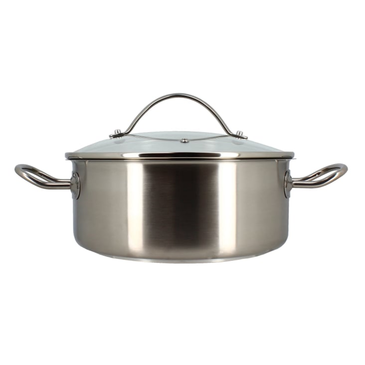 Marmite professionnelle en inox 24cm - tous feux Professionnel ...