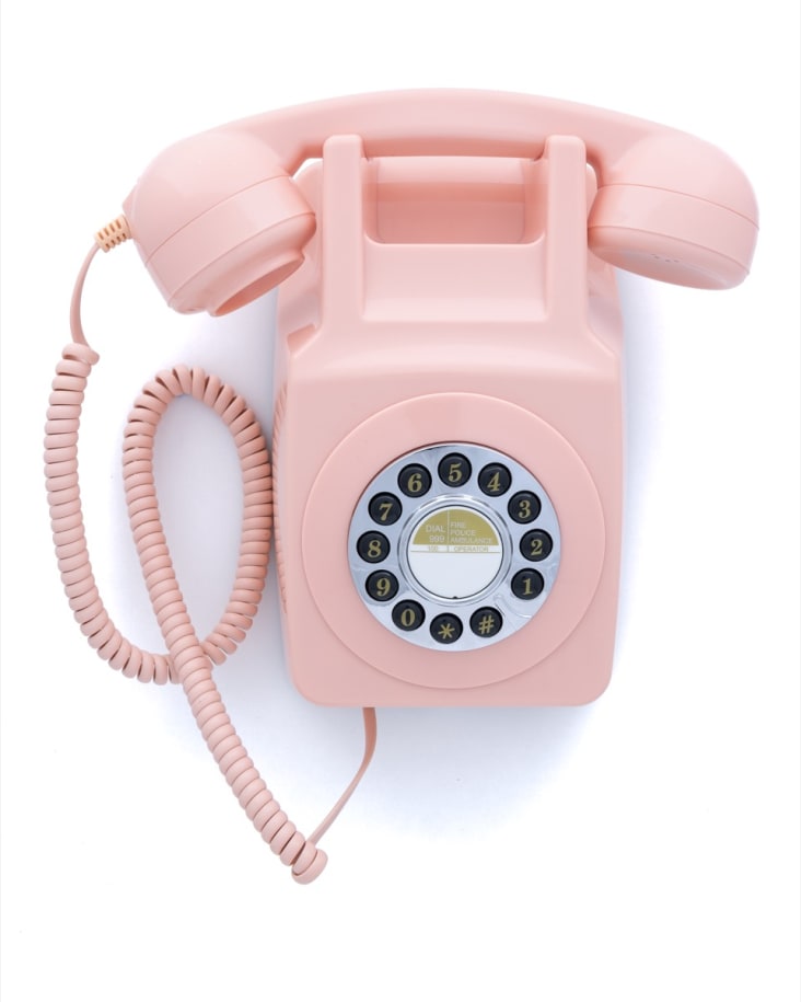 Téléphone analogique 746 WALL PUSH BUTTON | Maisons du Monde