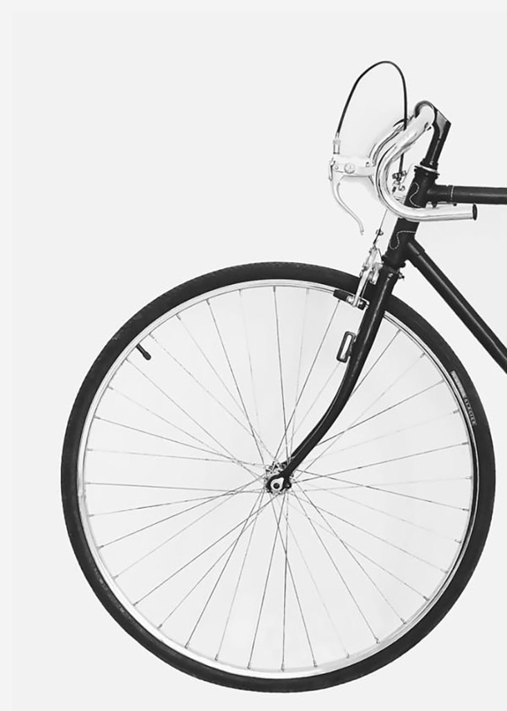 Poster Minimal bicycle 40x50cm Kathrin pienaar | Maisons du Monde