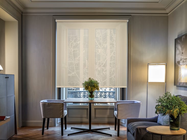 Tenda a rullo traslucida beige 110 x 250 cm Daylight | Maisons du Monde