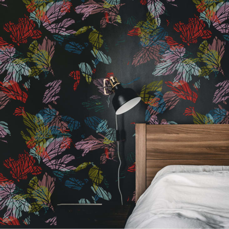 Papel pintado vista panorámica pil 300x250 negro | Maisons du Monde