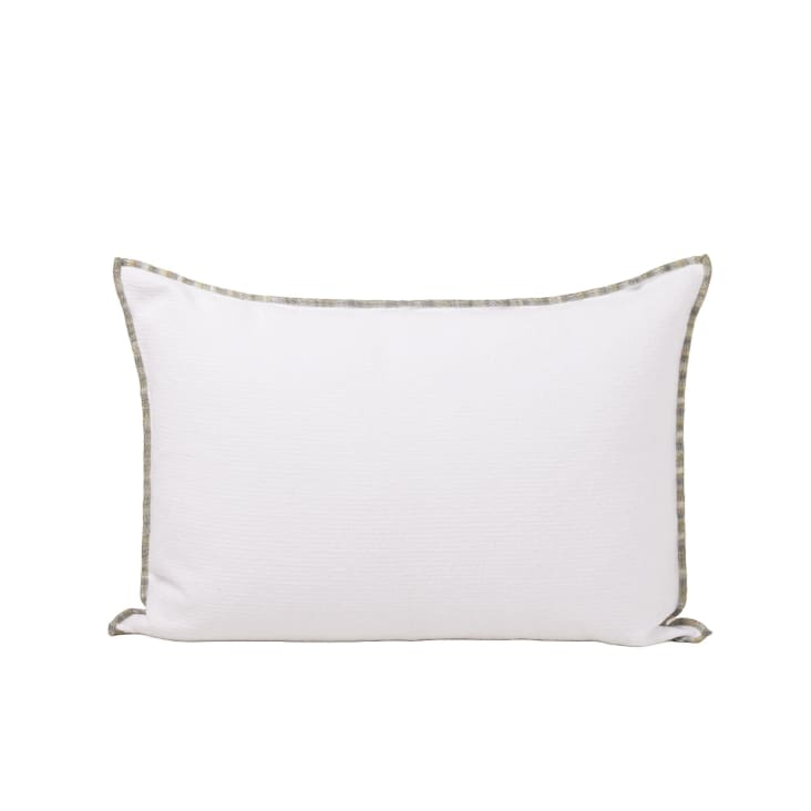 Housse de coussin 40x60 cm Blanc et bourdon en dégradé Ghaby | Maisons ...
