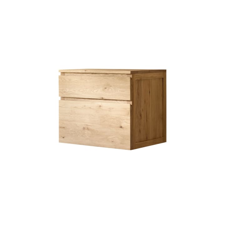 Mueble de baño de roble macizo de 60 cm Jacob | Maisons du Monde