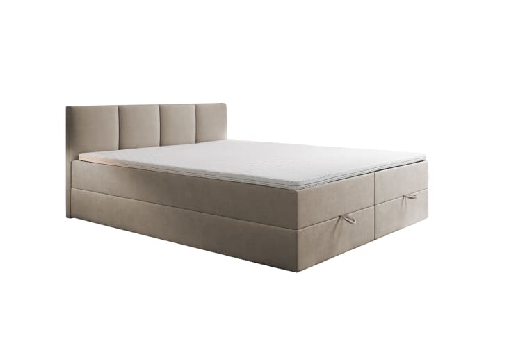 Boxspringbett 140x200 mit Bettkasten und Matratze Royal | Maisons du Monde