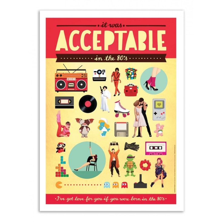 Affiche 30x40 cm - Acceptable - Nour Tohme Nour tohme | Maisons du Monde