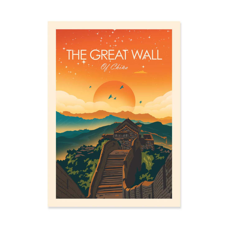 Affiche 30x40 cm - The great Wall of China - Studio Inception Studio inception | Maisons du Monde