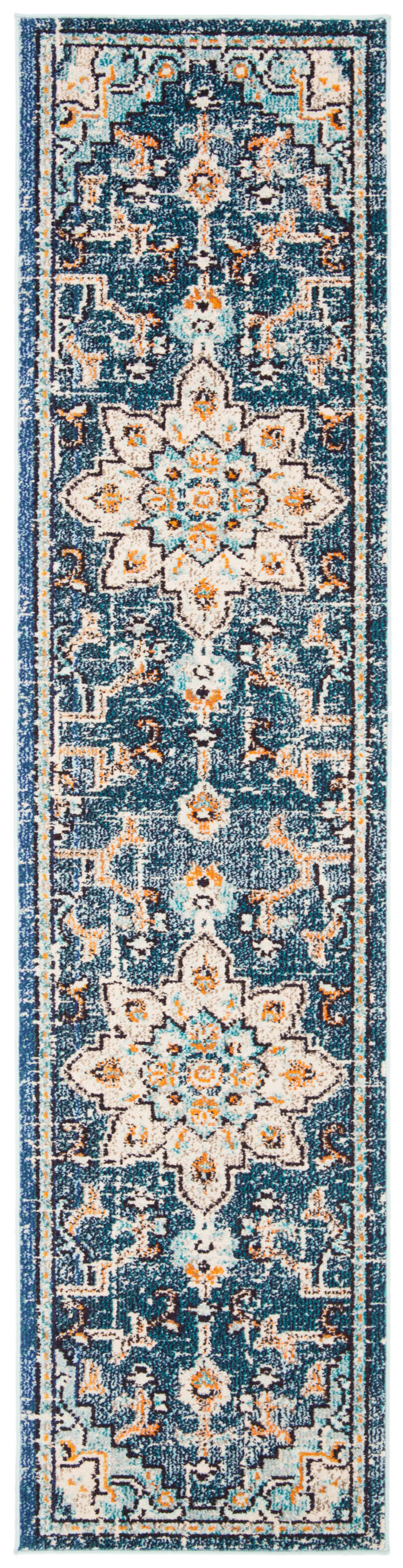 Alfombra azul/azul claro 61 x 91 cm Madison | Maisons du Monde