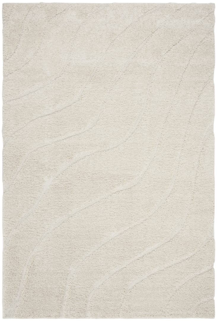 Tapis Creme / Creme 183 X 274 cm Florida shag | Maisons du Monde