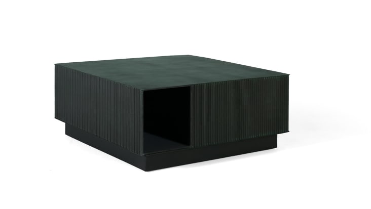 Couchtisch aus Metall mit Zeitungsständer funktionale Modernität | Maisons du Monde