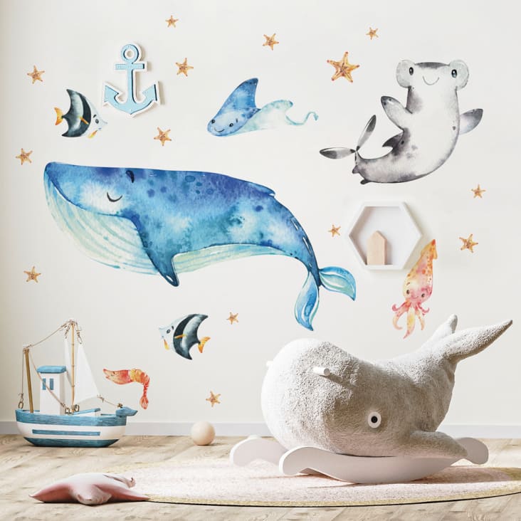 Adesivo murale Amici Pesci | Maisons du Monde