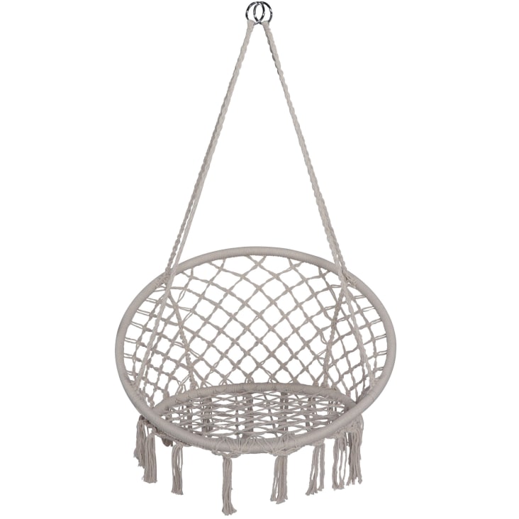 Chaise-hamac suspendue balancelle 80x40cm | Maisons du Monde