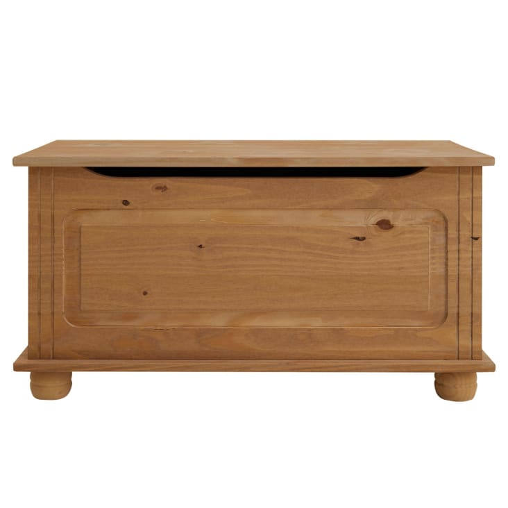 Coffre en bois massif, coloris antique Bristol | Maisons du Monde