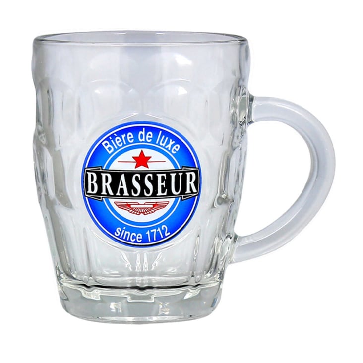 Lot de 6 chopes à bières 54cl | Maisons du Monde