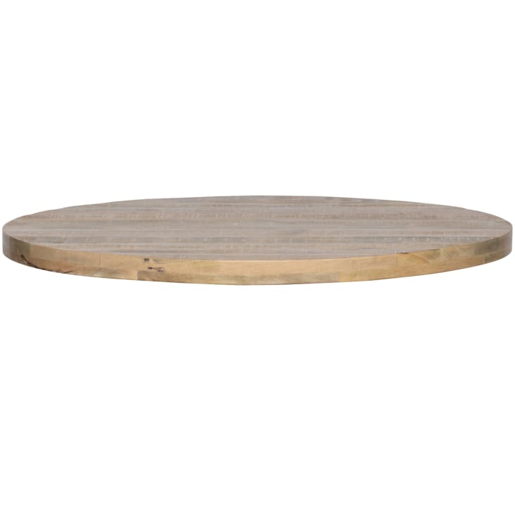 Plateau de table rond en pin naturel 4 personnes Tablo | Maisons du Monde