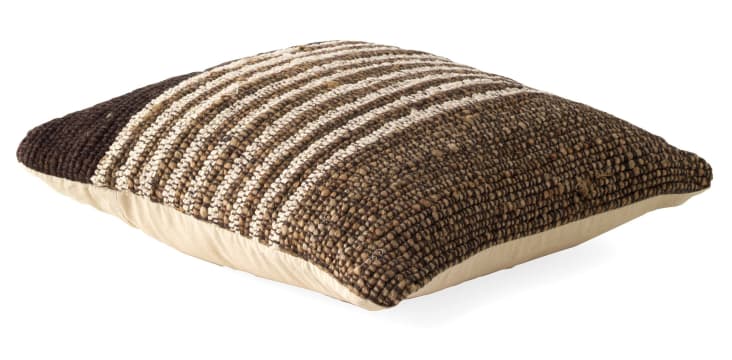 Kissen aus Jute und Baumwolle 45x45 cm | Maisons du Monde